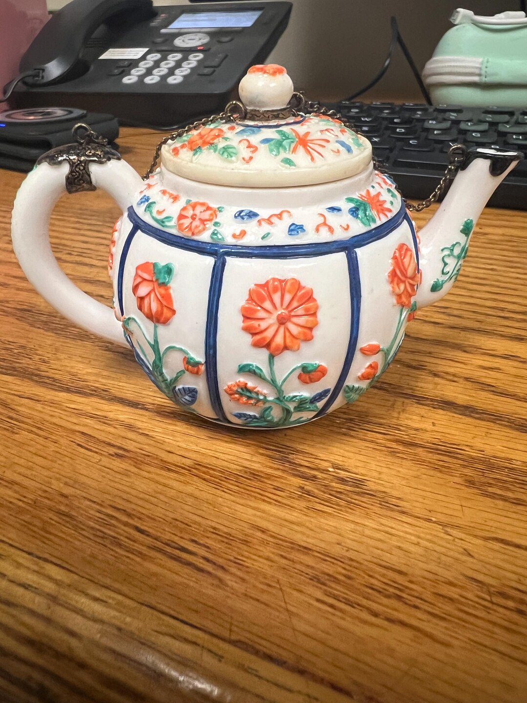 Vintage Hand Painted Miniature Nini Japanese Kakemon Teapot - Etsy