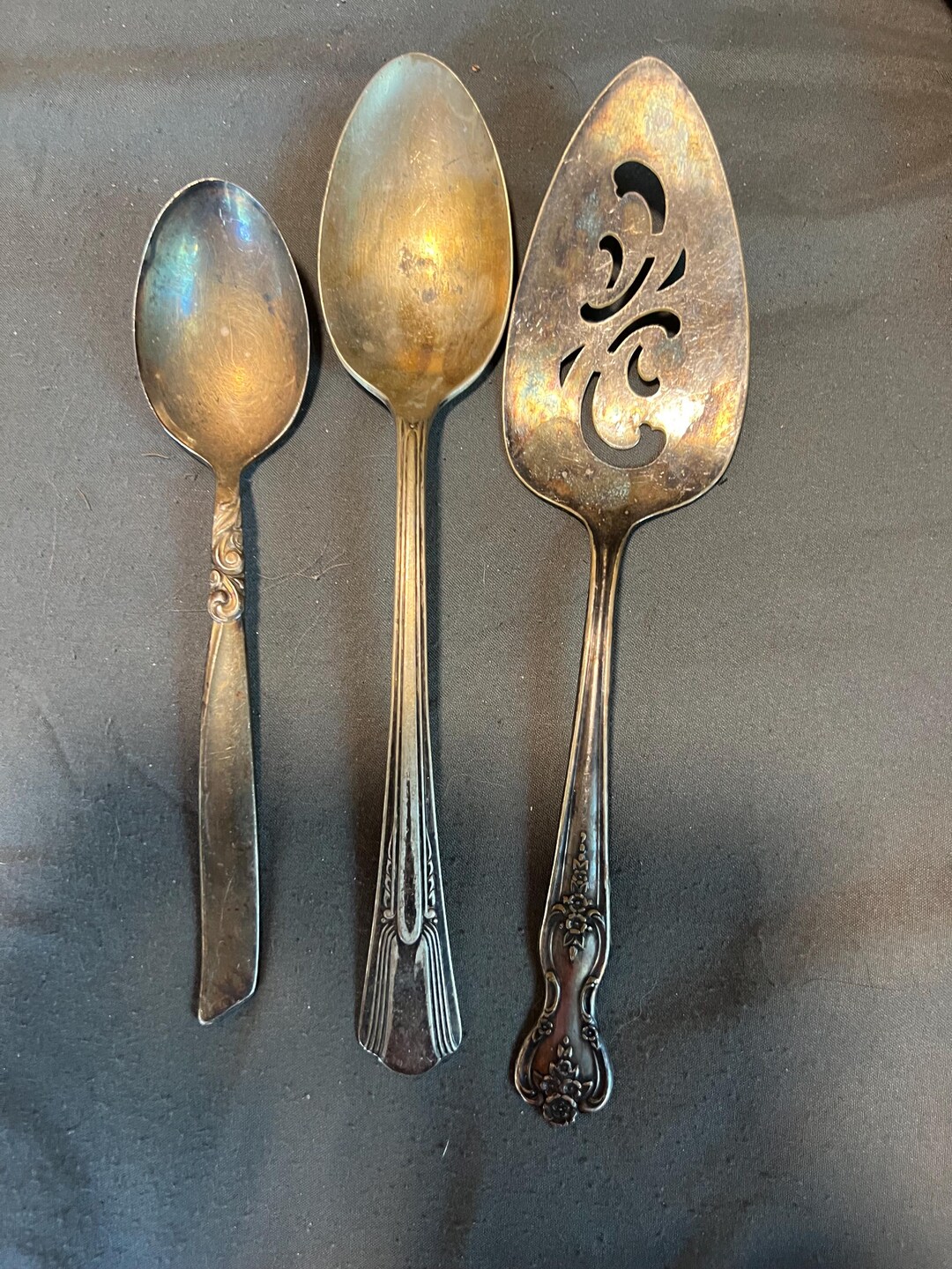 3 Non Matching Antique Flatware Pieces - Etsy
