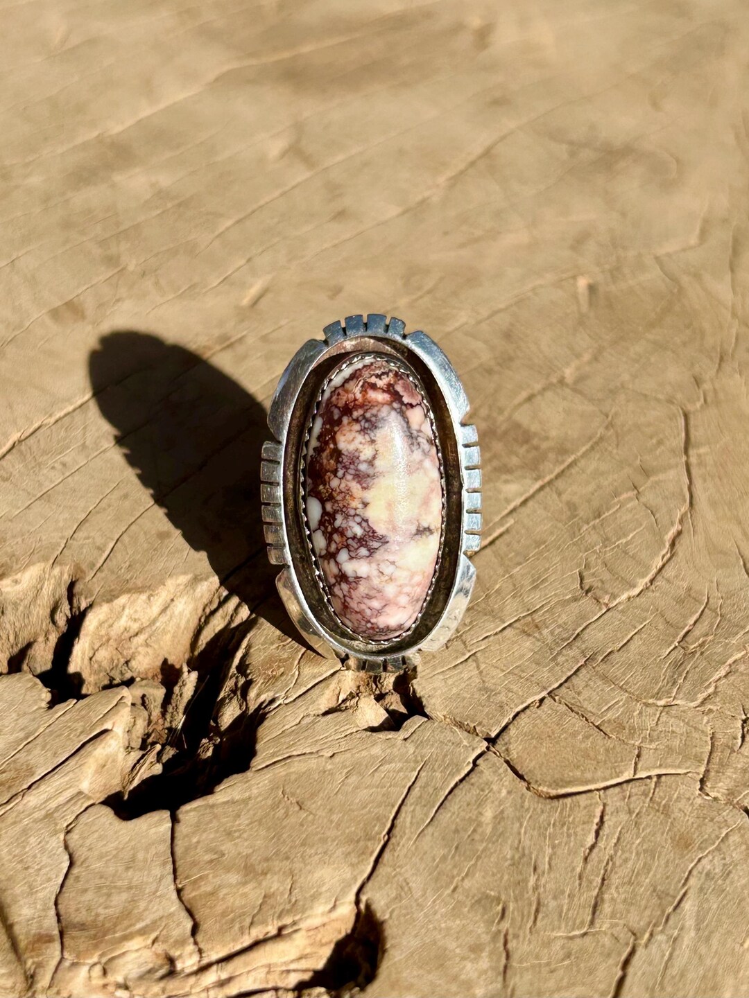Sterling Silver Wild Horse Shadow Box Ring - Etsy