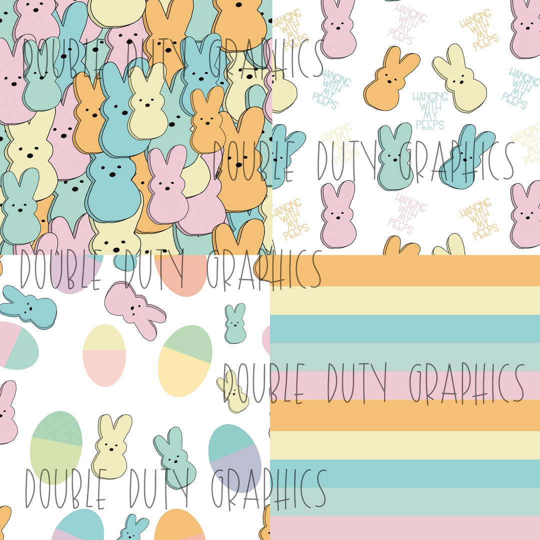 Pastel Stripe Fabric, Easter Seamless Files, Easter Seamless Pattern ...