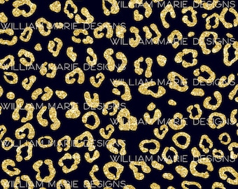 INSTANT DOWNLOAD Leopard Print Digital Paper Scrapbook Paper - Etsy