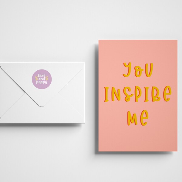 You Inspire Me - Etsy
