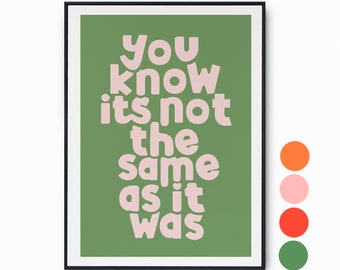 Harry Styles Lyric Art - Etsy