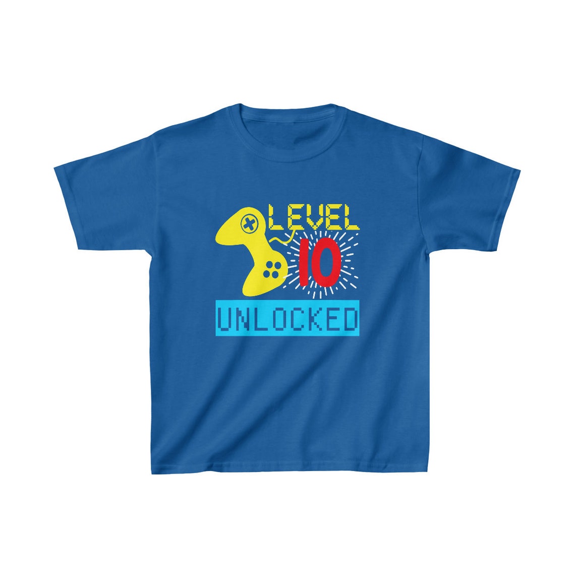 10th Birthday Shirt Boy | Video Game Birthday Shirt for 10 Year Olds ...