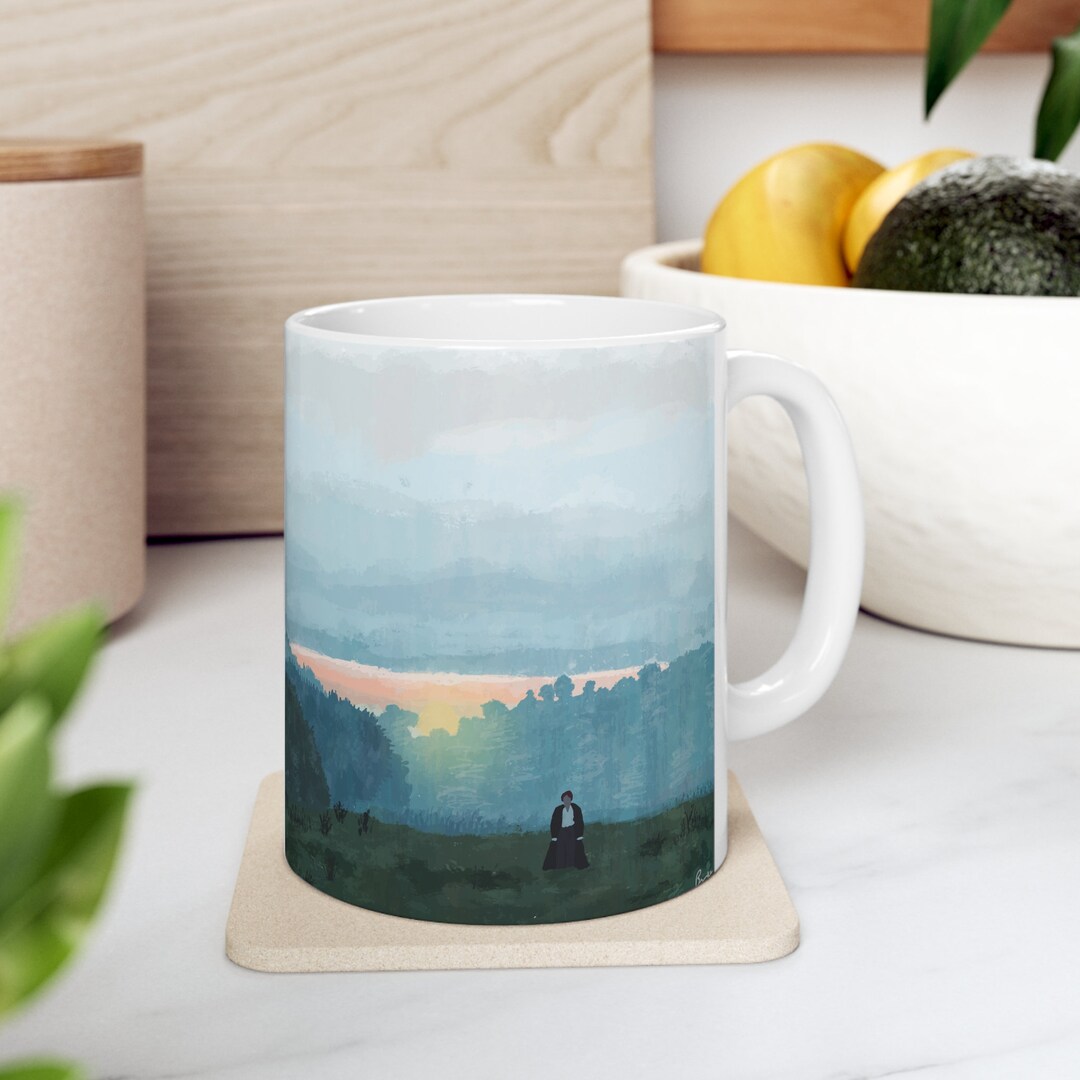 Pride and Prejudice Mug, Mr. Darcy, Art, Jane Austen, Home, Coffee Cup ...