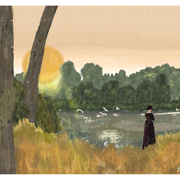 Pride and Prejudice Art - Etsy