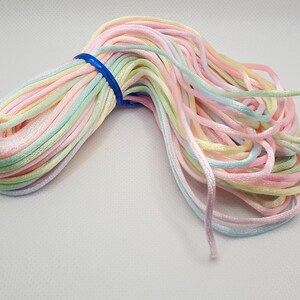 Satin Ribbon Nylon Strap 2.5 Mm Craft Ribbon Decorative Ribbon - Etsy