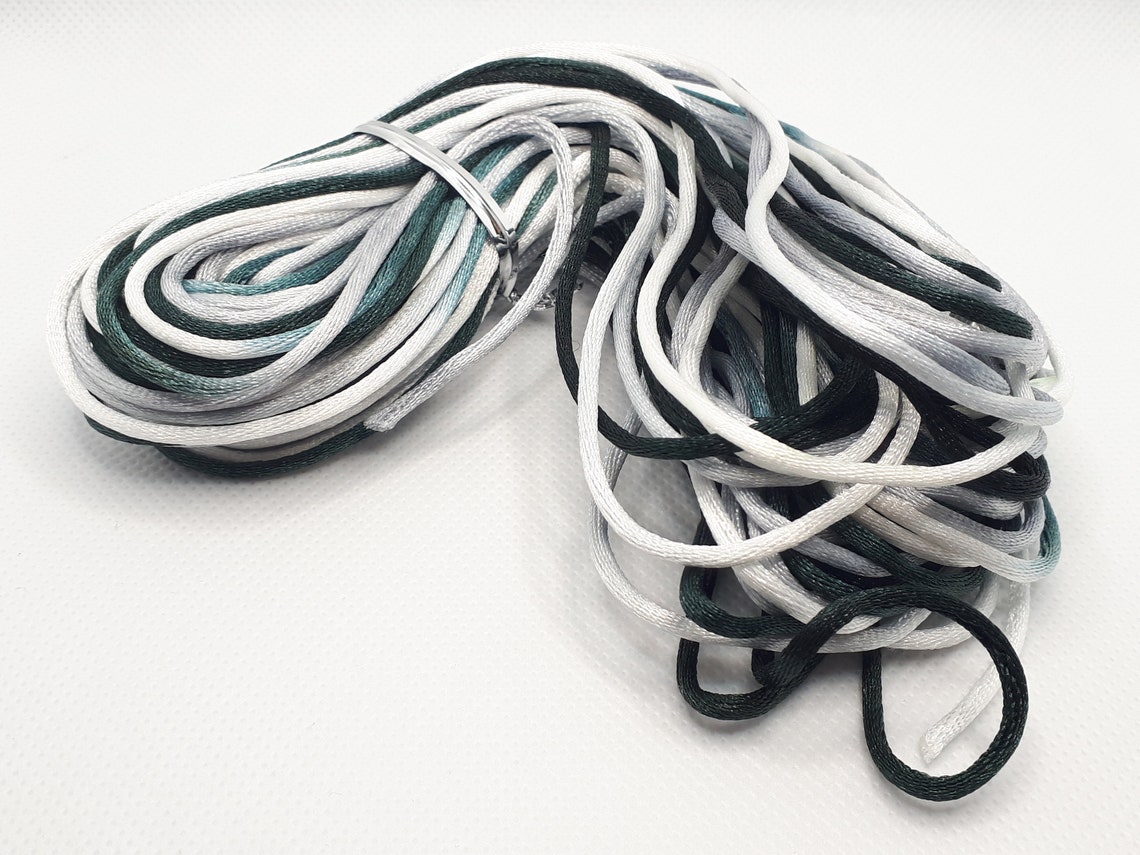 Satin Ribbon Nylon Strap 2.5 Mm Craft Ribbon Decorative Ribbon - Etsy