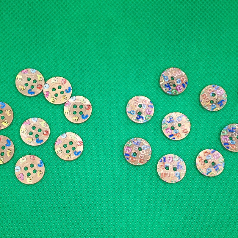 Alphabet Buttons - Etsy