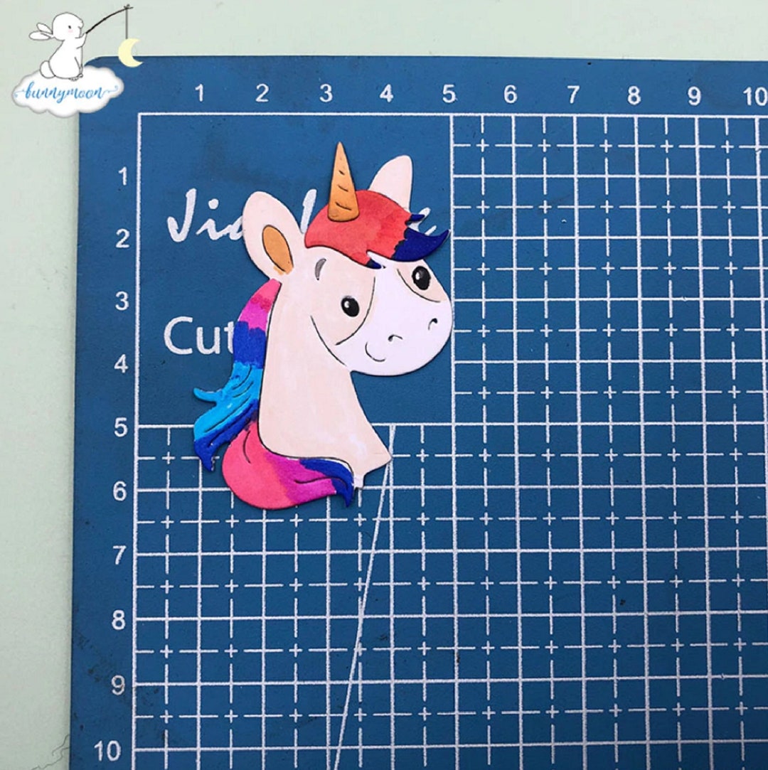 Stencil per goffratura unicorno piccolo stencil per punzonatura ...