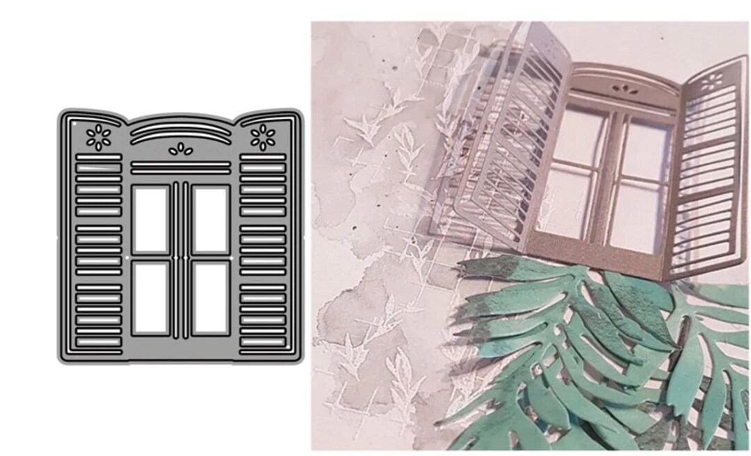 Embossing Template Window, Die-cutting Template Shutters, Embossing ...