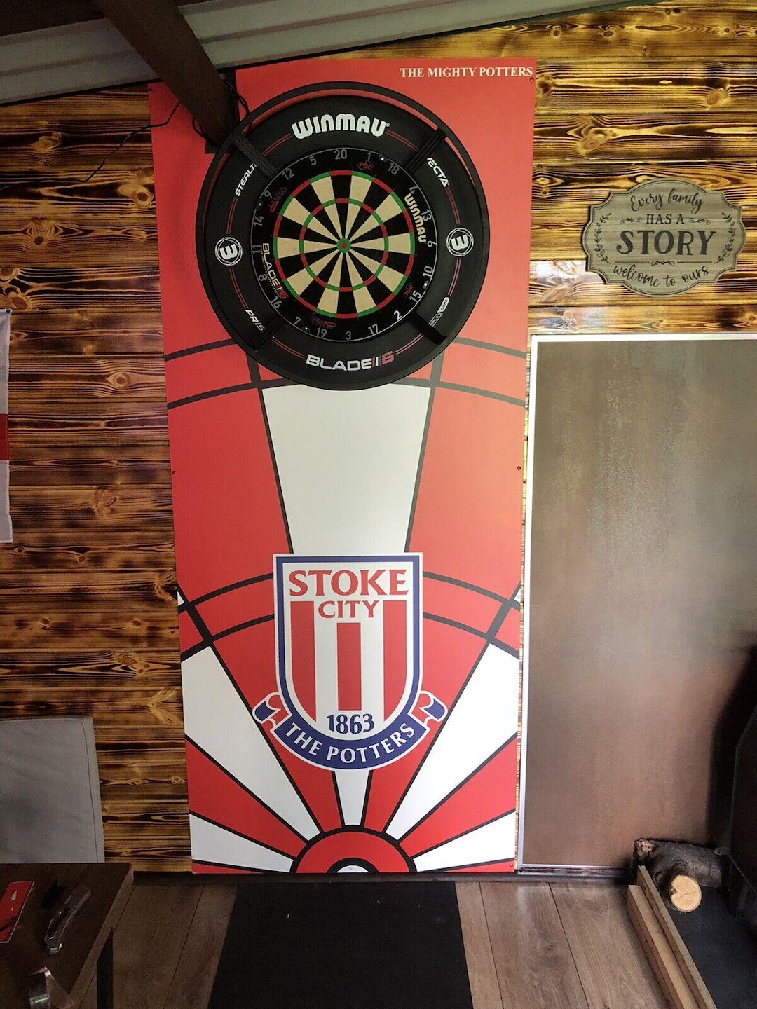 Dart Board Backing Board. 7ft X 4ft or Custom Size and Colours ...
