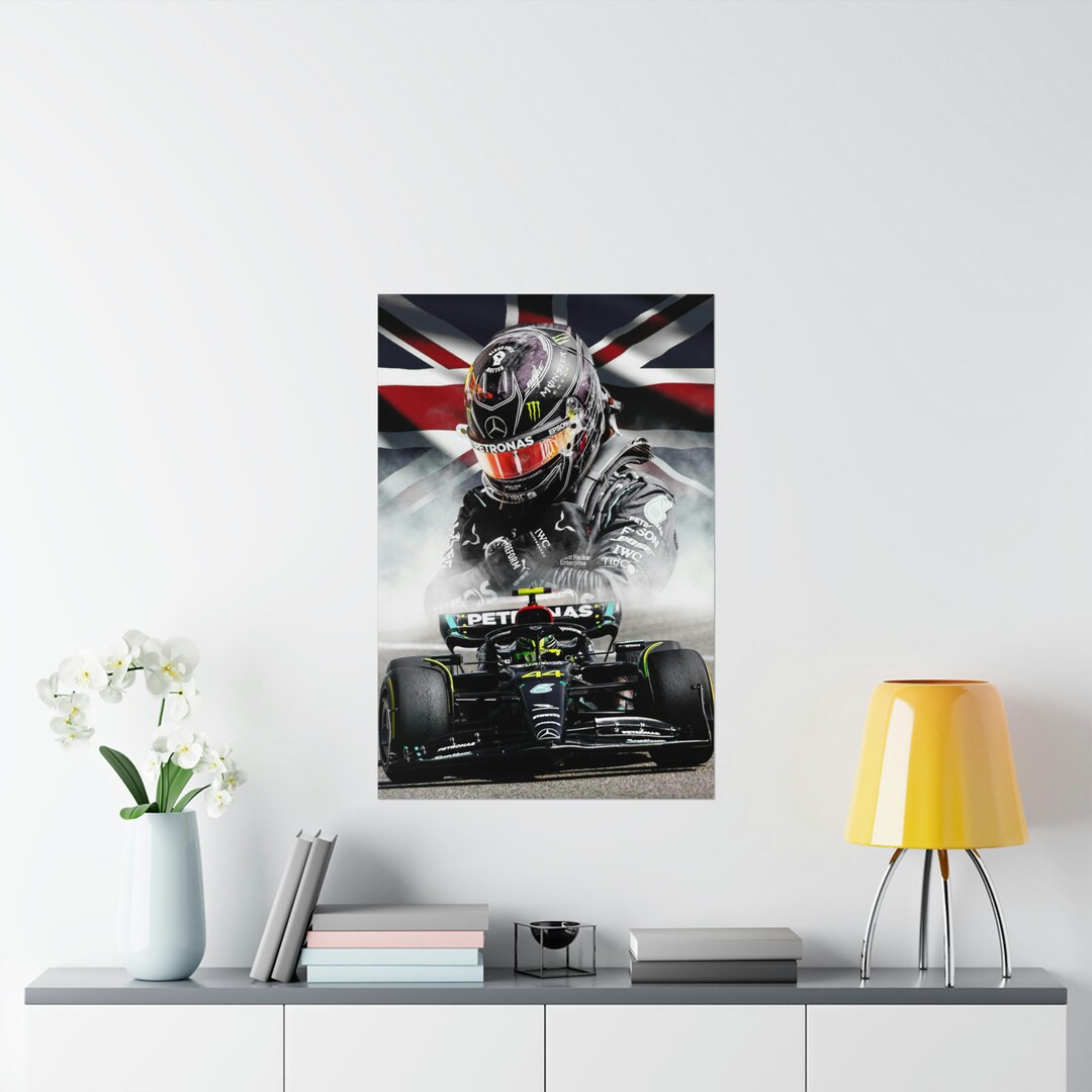 Formula 1 Poster, Lewis Hamilton Poster, Formula 1 Gifts, Formula 1 ...
