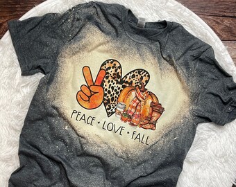 Peace Love Fall Girl - Etsy