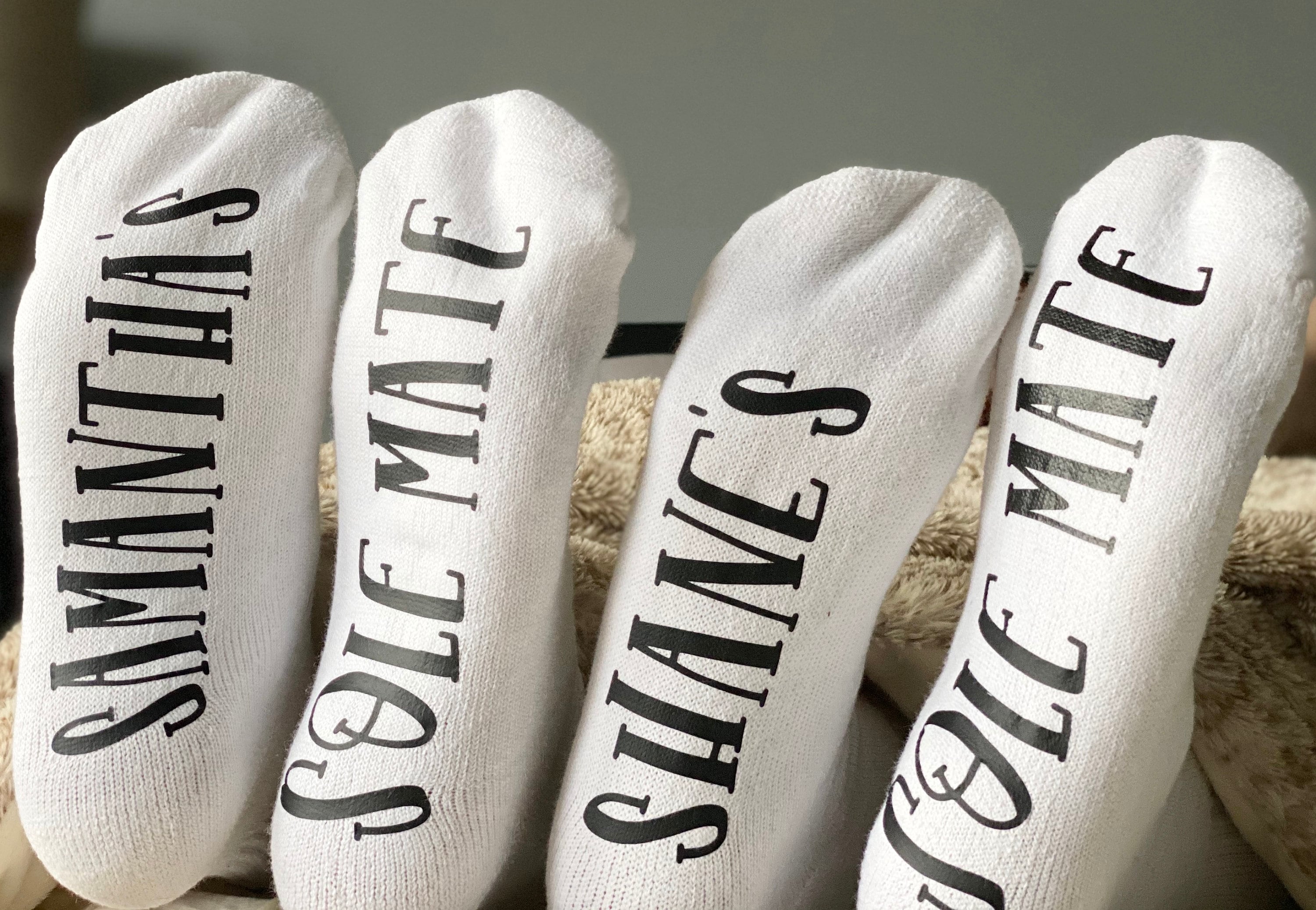 Perfect Pair Valentine Socks Personalized Valentine Socks | Etsy