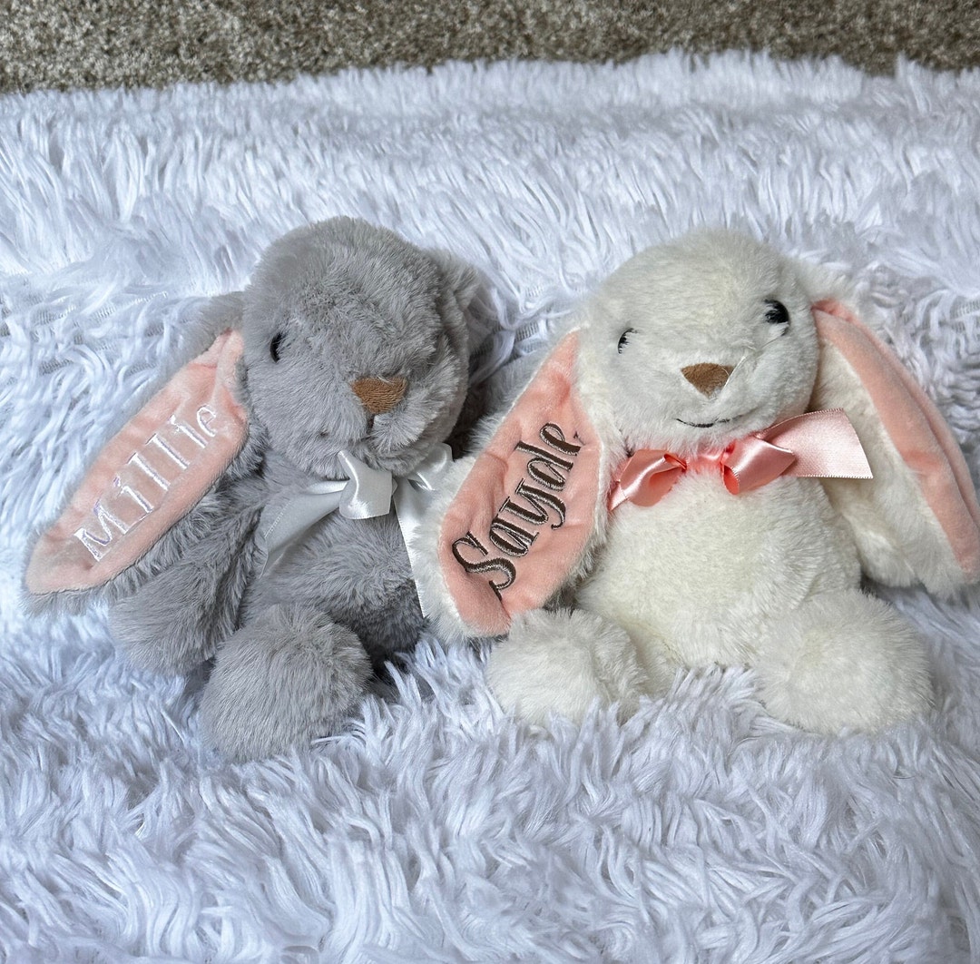 Easter Bunny, Personalized Bunny, Easter Basket Filler, First Easter ...