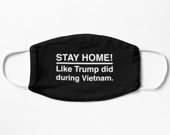 Stay Home Mask - Etsy