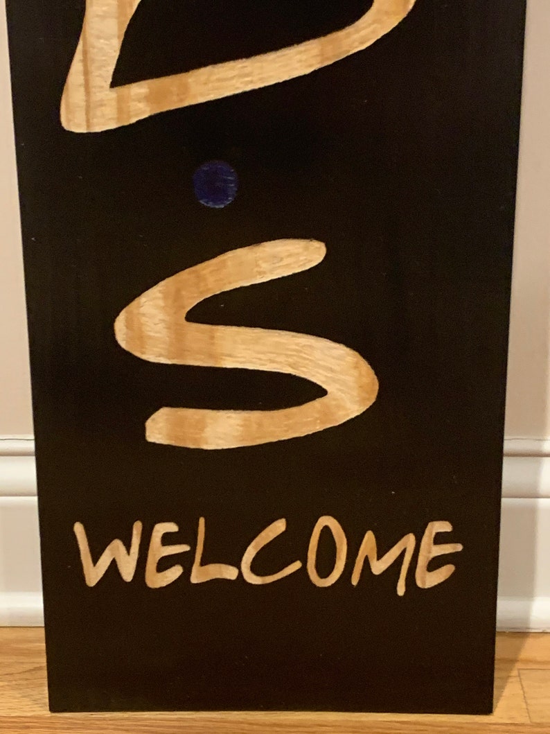 Friends TV Show Welcome Wooden Sign - Etsy
