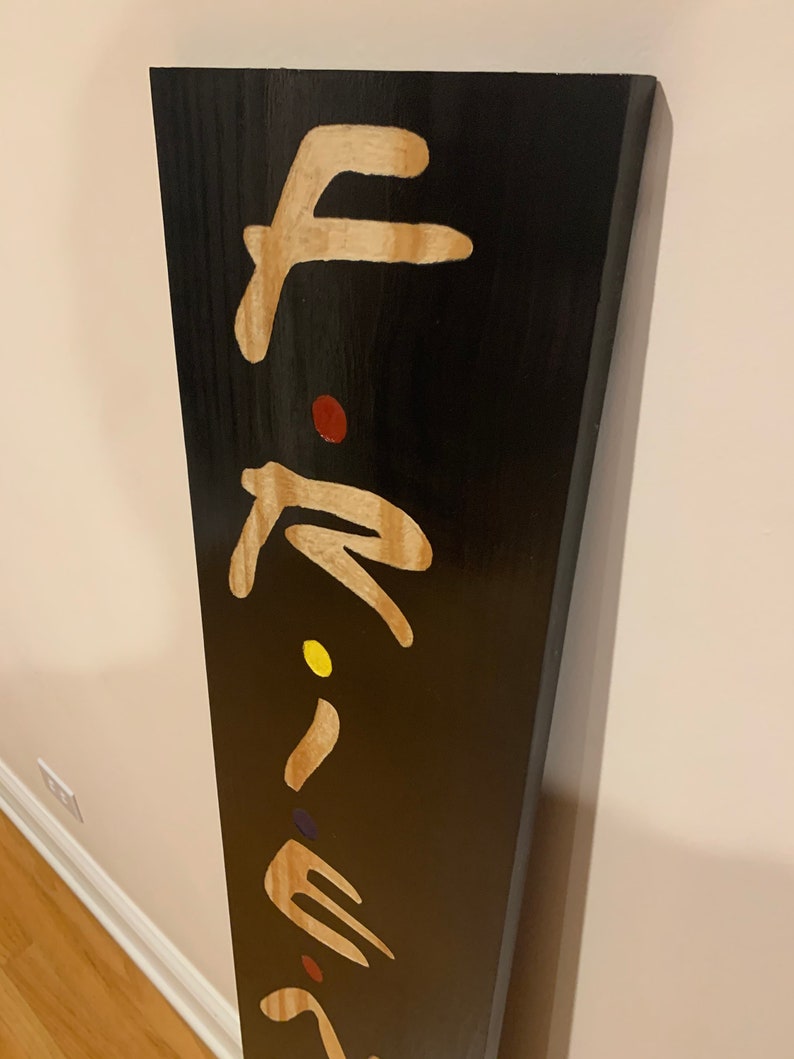 Friends TV Show Welcome Wooden Sign - Etsy