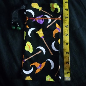Stitchen' Witchen Tarot Card Bag W/sheer Ribbon Drawstring - Etsy