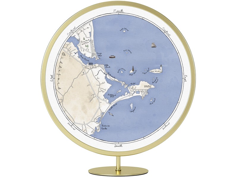 Maine Spotlight Map Series: Biddeford Pool/hills Beach/ferry Beach/camp ...