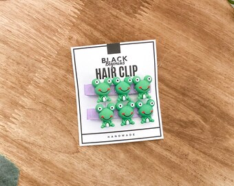 Frog Hair Clips - Etsy