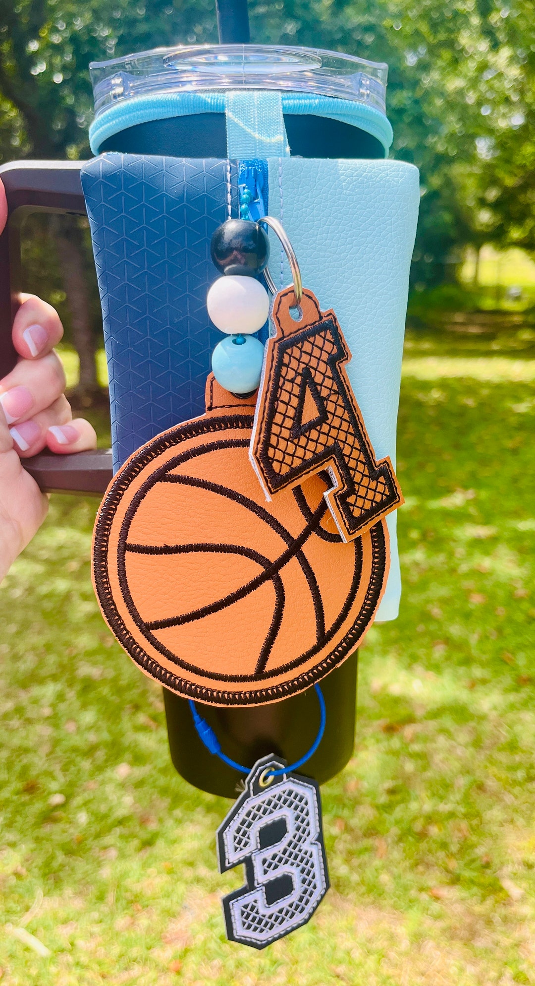 FULLY CUSTOMIZABLE Basketball Theme Sports Tumbler Zipper Pouch for ...