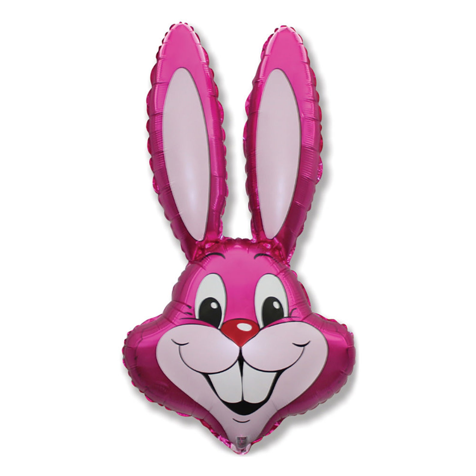 Fuchsia Hot Pink BUNNY RABBIT Head Easter Spring Jumbo Shape - Etsy