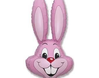 Bunny Rabbit Head Balloon - Etsy