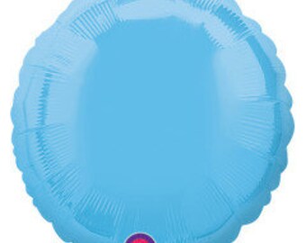 Blue Circle Balloon - Etsy