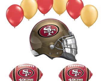 49ers Balloons - Etsy