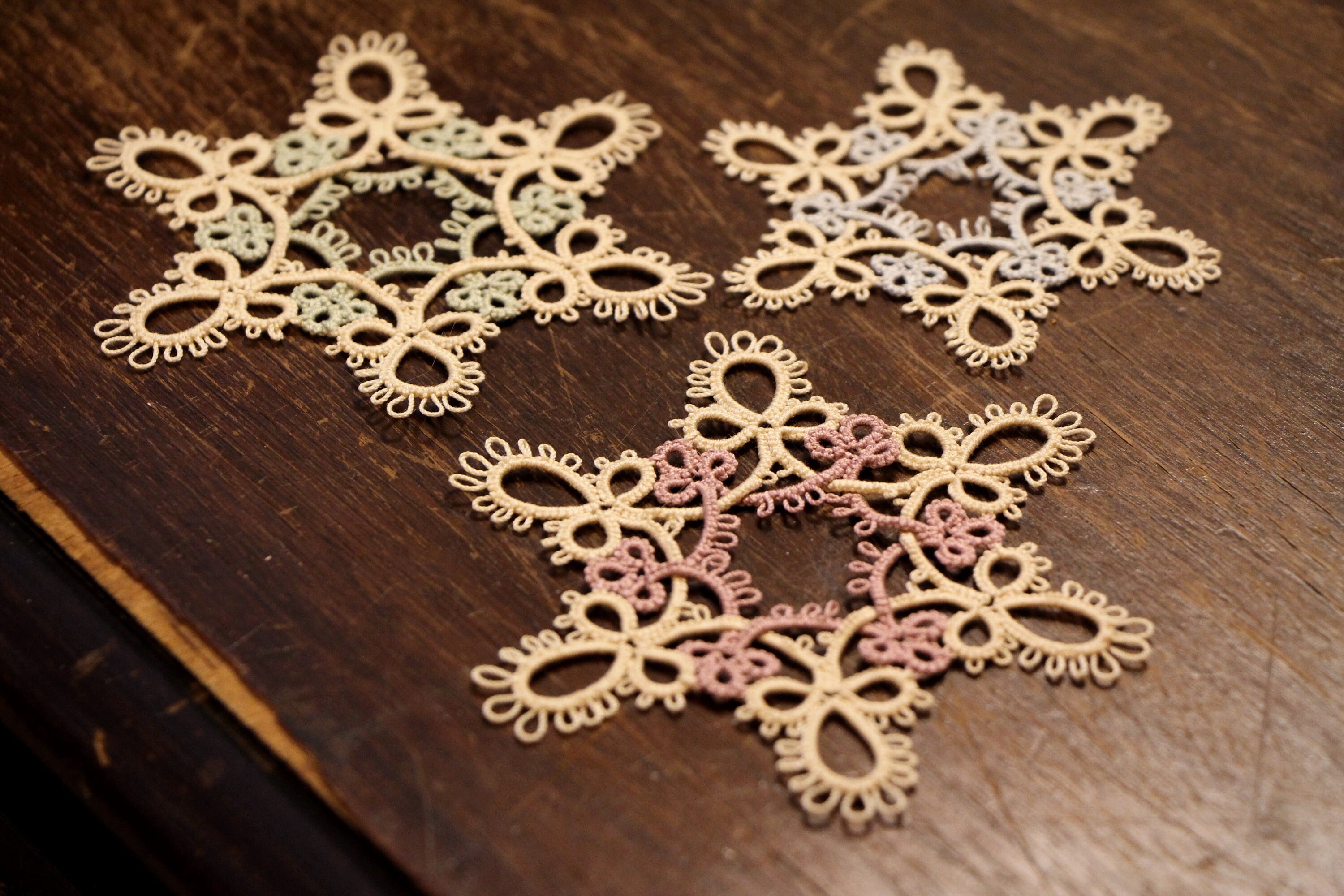 Tatting Snowflake Pattern, Shuttle Tatting Tutorial, Tatting PDF ...