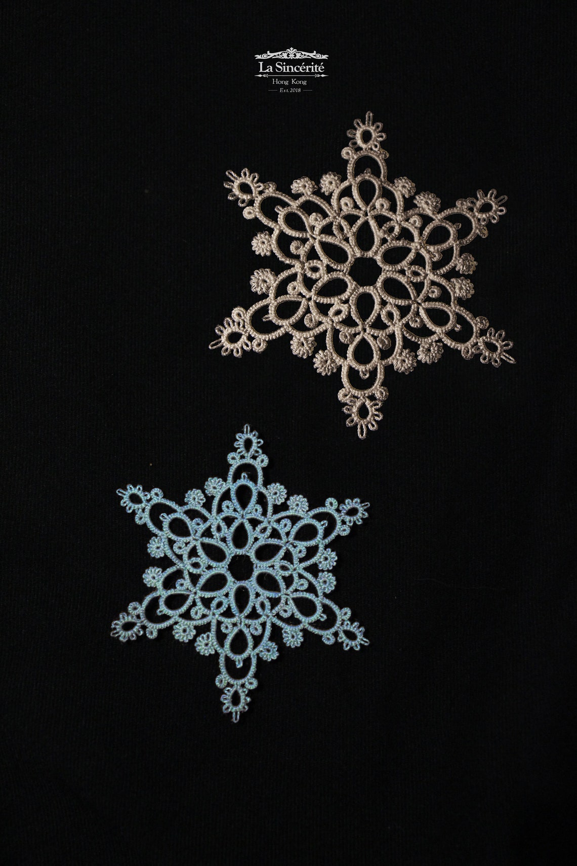 Original Tatting Snowflake Pattern Shuttle Tatting Tutorial - Etsy