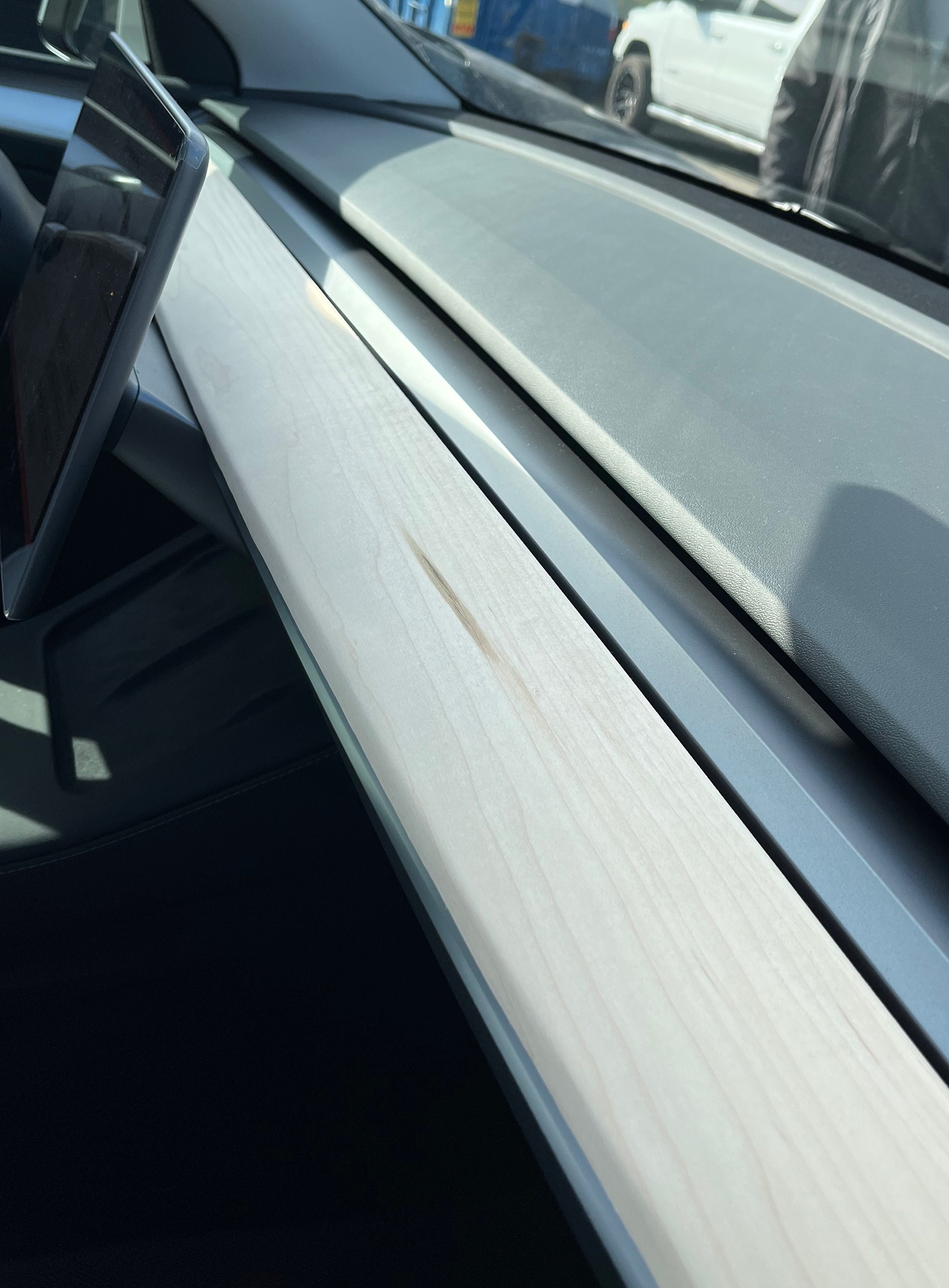 Tesla Real Wood Dashboard - Maple - Etsy