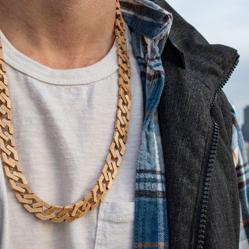 Chain Link Necklace - Etsy