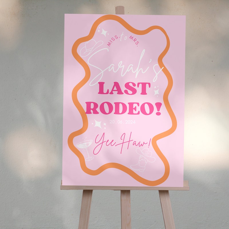 Last Rodeo Hen Party - Etsy UK