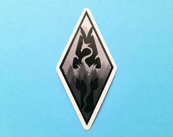 Skyrim Sticker - Etsy