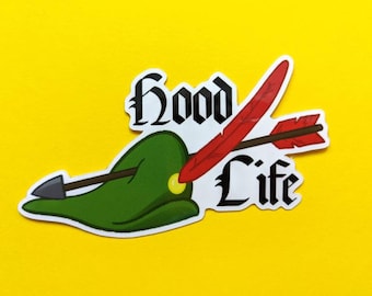 Hood Life Sticker - Etsy