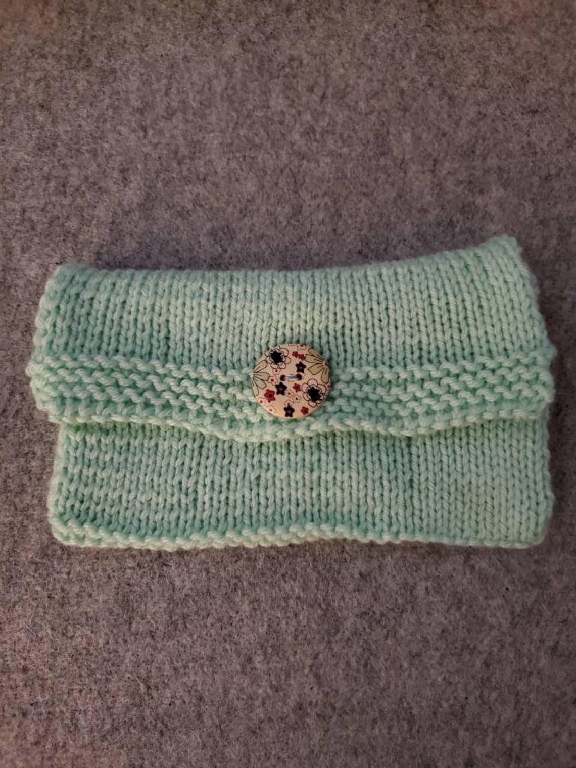 Knit Wallet | Etsy