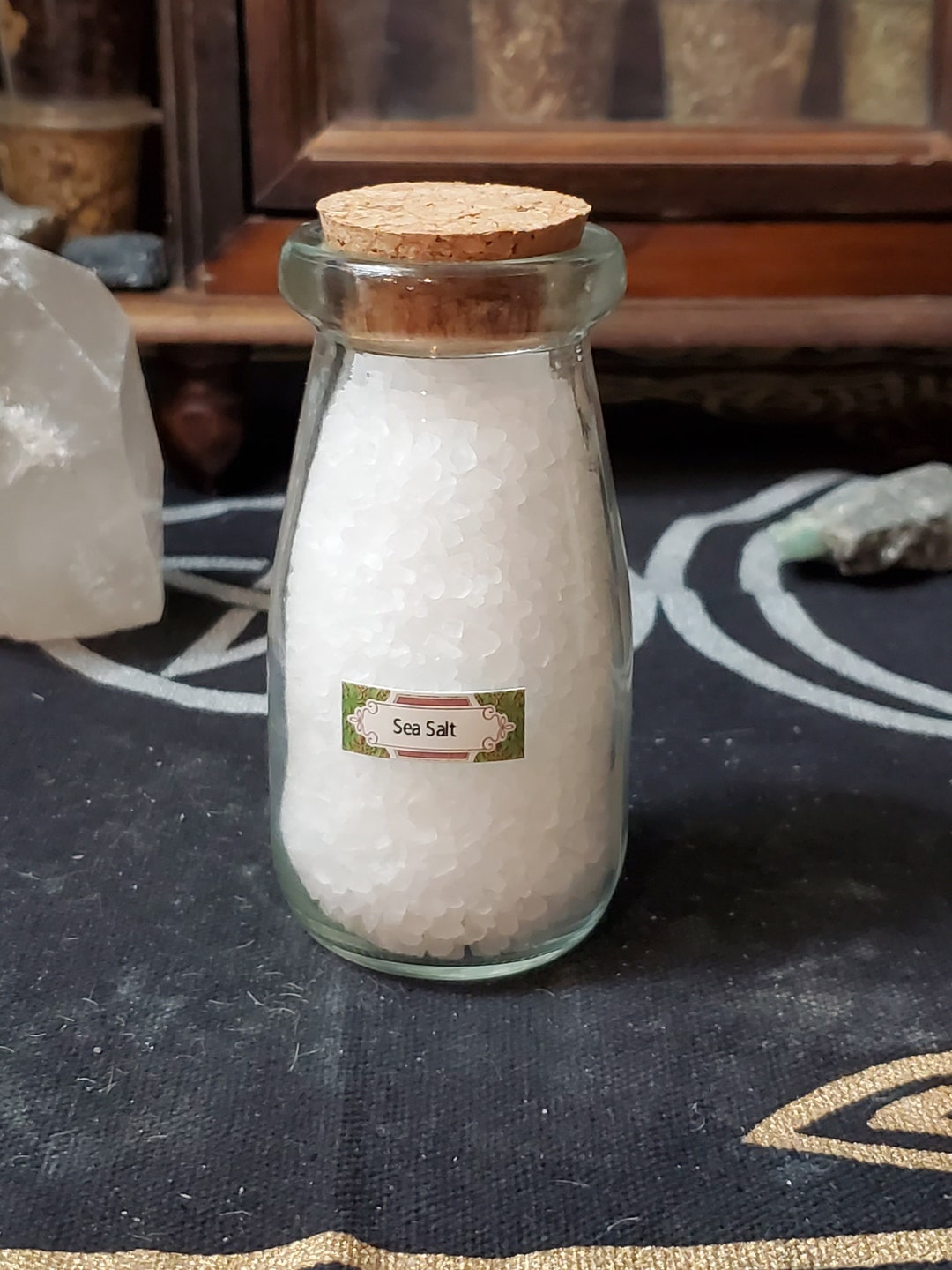 Premium Sea Salt in 100 Ml Glass Bottle - Etsy