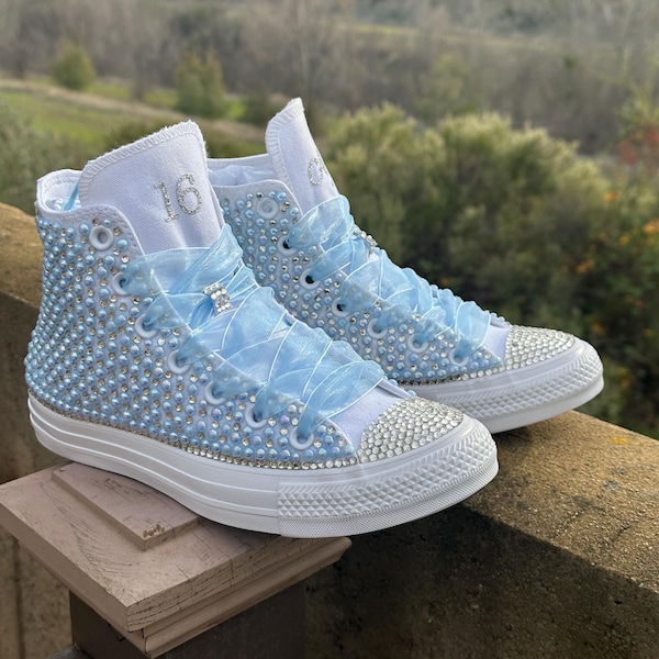 Baby Bling Converse - Etsy
