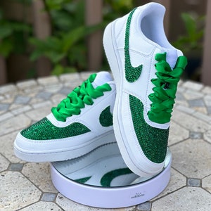 Custom Nike Bling Shoes, Bridal Bling Shoes, Wedding Rhinestone Shoes ...