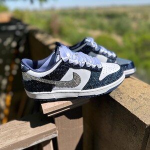 Bling Nike Dunk Shoes, Sneaker Ball Shoes, Rhinestone Sneakers ...