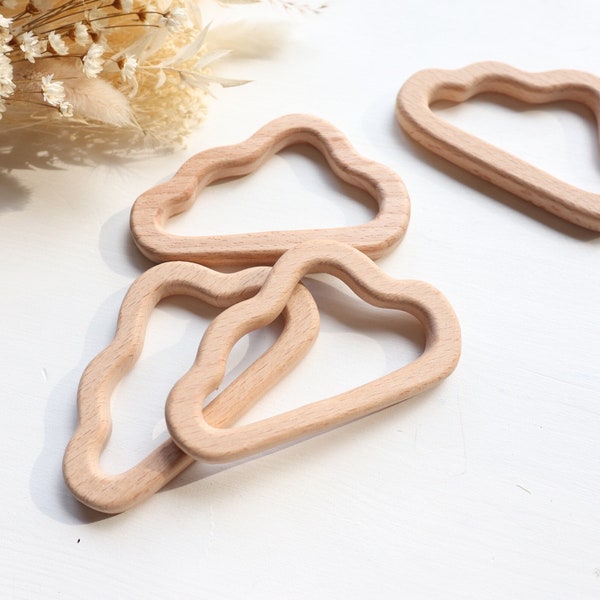 Wooden Teether Ring - Etsy
