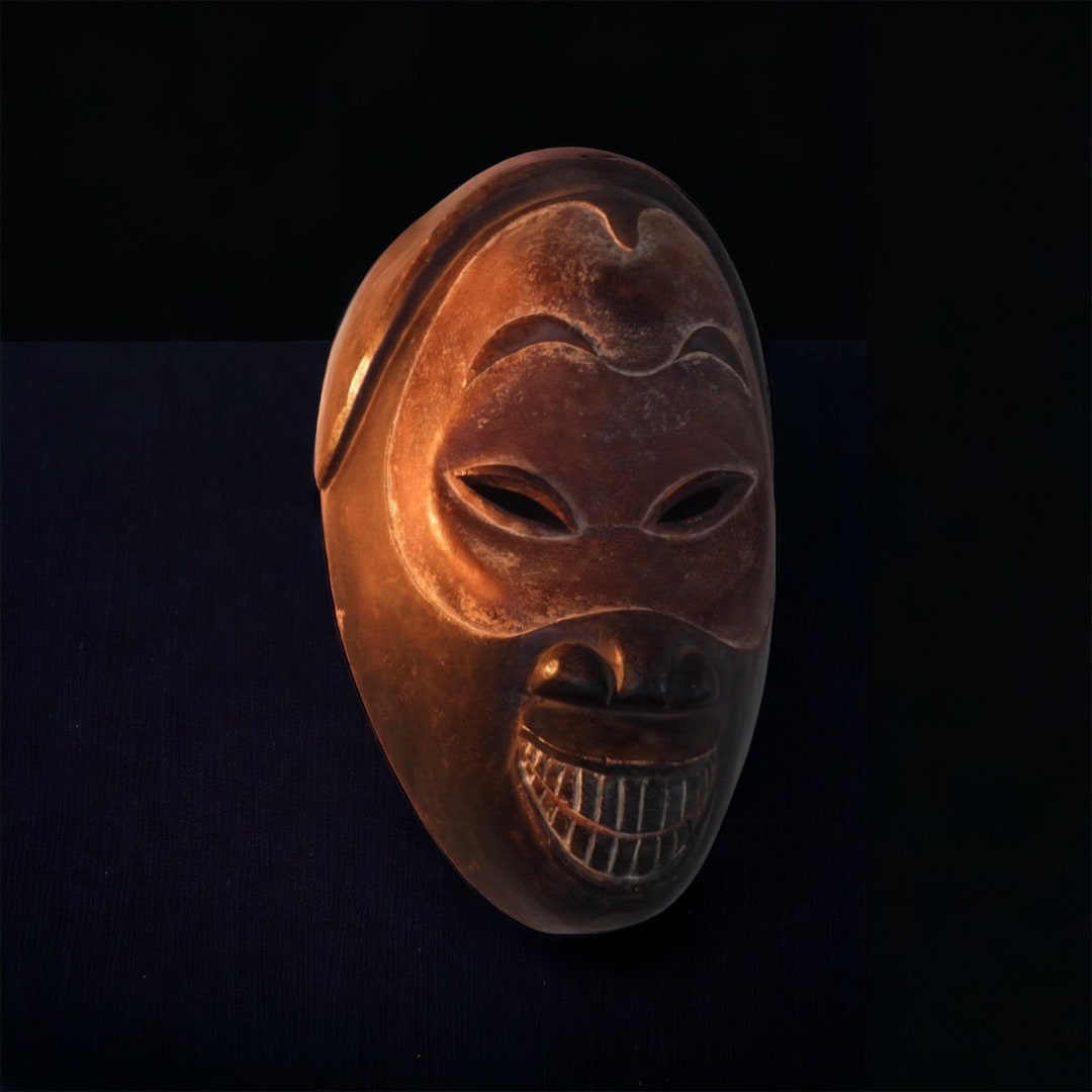 Vintage African Mask Ivory Coast Mask African Decor Wall - Etsy