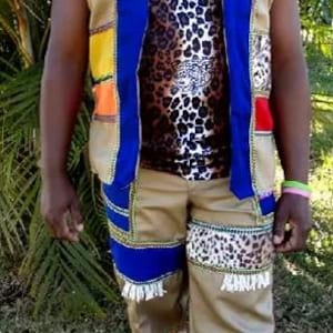 Umblaselo – Zulu Mens Trouser and Waistcoat Set, Traditional Zulu, Wedding Dress, Events Decor ...