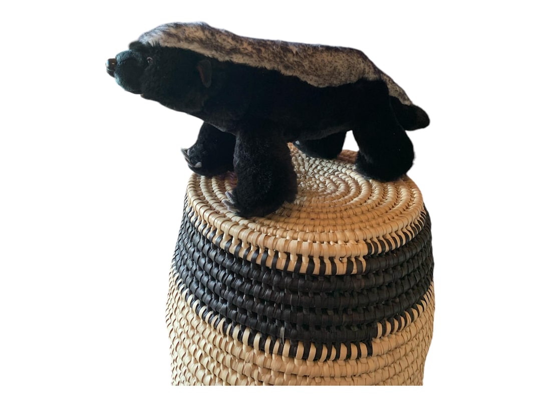Plush Honey Badger 40cm 15.7", Plushie, South African Honey Badger ...