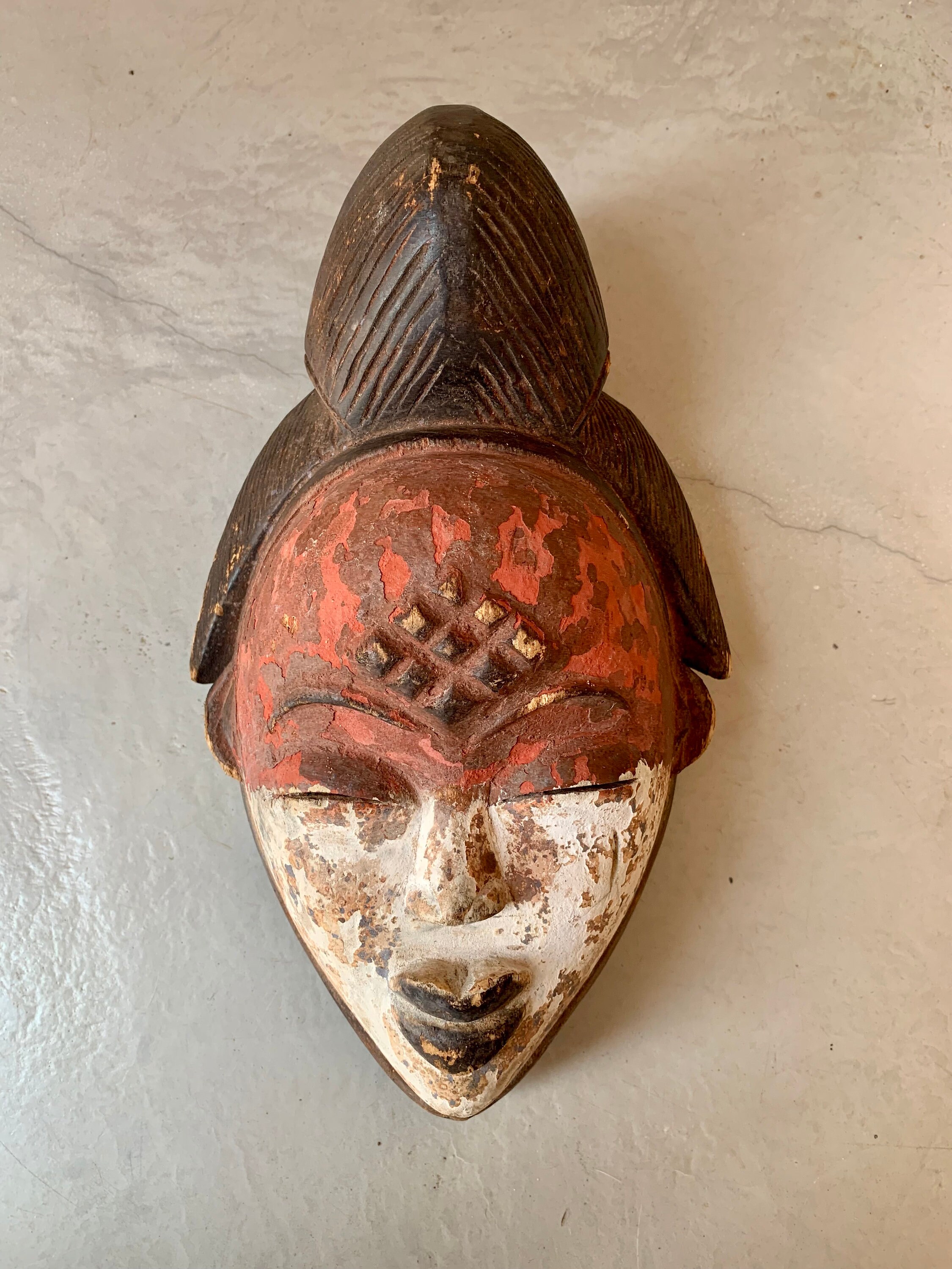 Vintage African Punu Mask Gabon Mask African Decor Wall - Etsy
