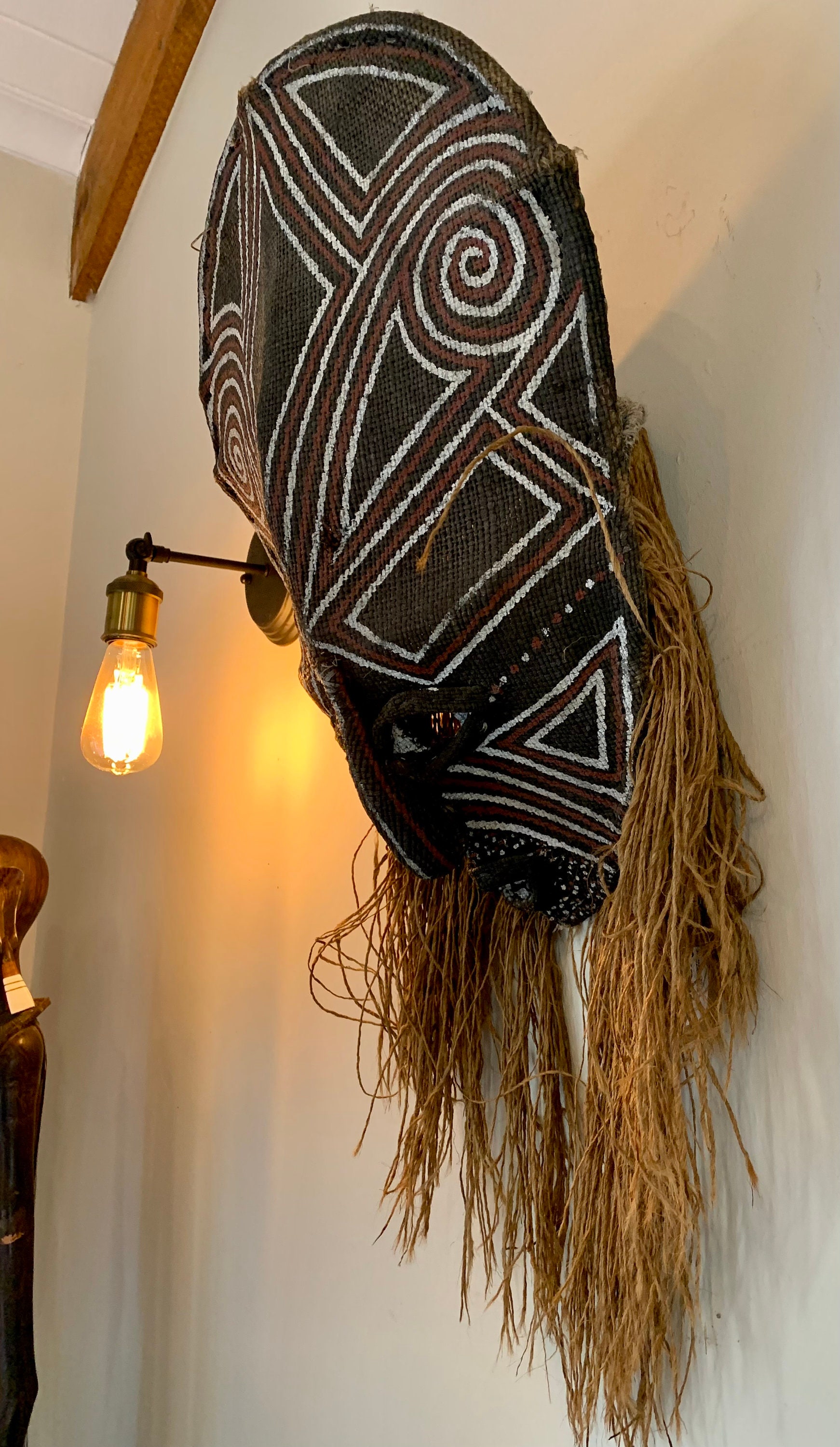 Vintage African Makishi Chokwe Mask Zambia African Decor - Etsy