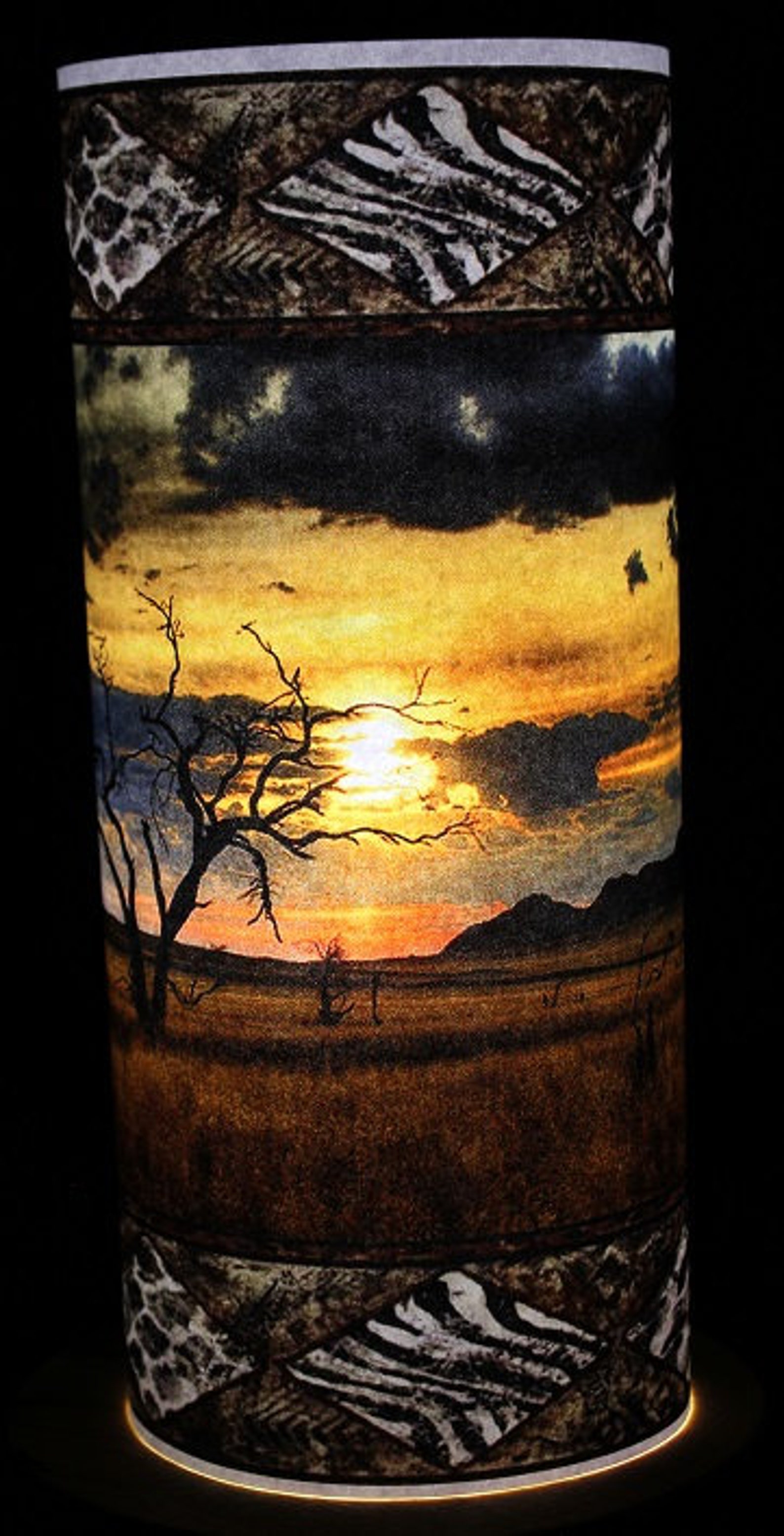 Candle Shade X 5 Sunsets and Sunrises Candle Shade Candle - Etsy